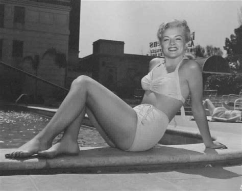 36 Beautiful Vintage Photos Of Actress Myrna Dell Wearing A Bikini In
