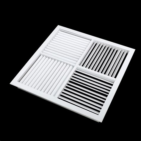 HVAC System Aluminum 4 Way Square Air Vent Ceiling Diffuser Ceiling Diffuser And Square