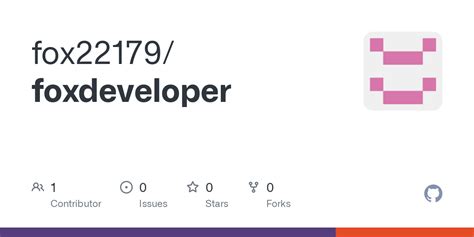 Github Fox Foxdeveloper