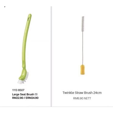 Tupperware Straw Brush Large Seal Brush Water Bottle Shopee Malaysia
