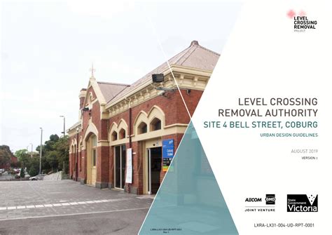 Level Crossing Removal Authority Site 4 Bell Street Coburg Urban
