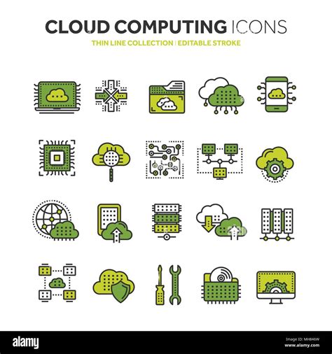 Cloud Computing Internet Technology Online Services Data Information Security Connection