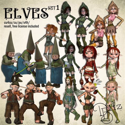 Elves Set 1 Payhip