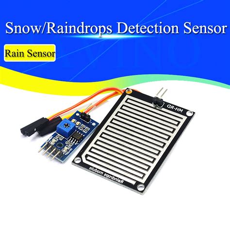 Dc 3 3v 5v Snow Raindrops Detection Sensor Module Dual Double Sided Rain Weather Module Humidity