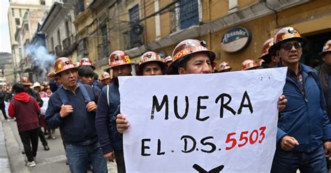 La Central Obrera Boliviana Anuncia Un Paro General Contra El Decreto