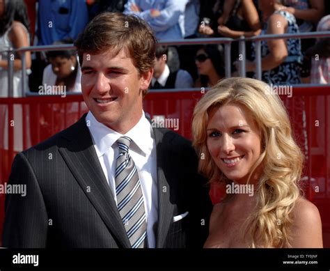 N Y Giants Quarterback Eli Manning And His Wife Abby Mcgrew Arrive At
