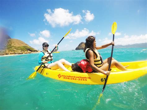Guided Kailua Kayak Tours Of Flat Island Popoia — Kailua Beach Adventures