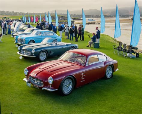 The Cars Of Pebble Beach Concours Delegance