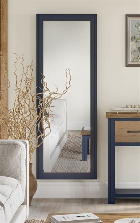 Splash Of Blue Extra Long Wall Mirror