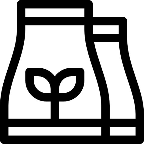 Nuclear Plant Basic Rounded Lineal Icon