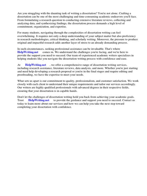 Research Dissertation Template Pdf Thesis Sampling Statistics