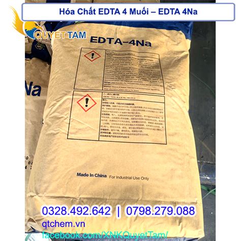 Hóa Chất Edta 4 Muối Edta 4na CÔng Ty Tnhh ThƯƠng MẠi DỊch VỤ Xnk