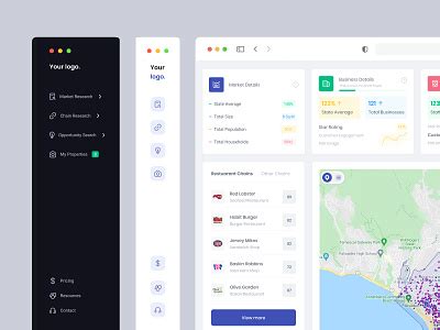 Food Ui Kit By The Mad Brains On Dribbble