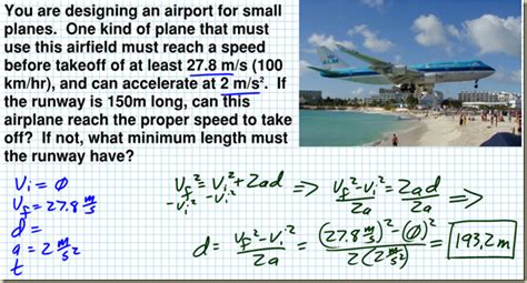 Sample Kinematics Problem Regents Physics