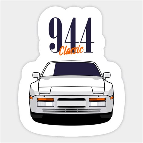 944 Classic Car Turbo 944 Sticker Teepublic