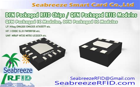 Qfn Packaged Rfid Chips Dfn Packaged Rfid Chips Qfn Packaged Rfid