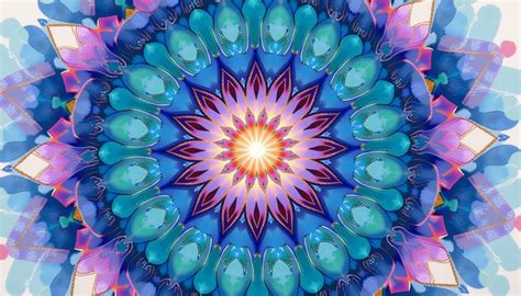 Free Vibrant Sonic Mandala Image Download At Stockcake