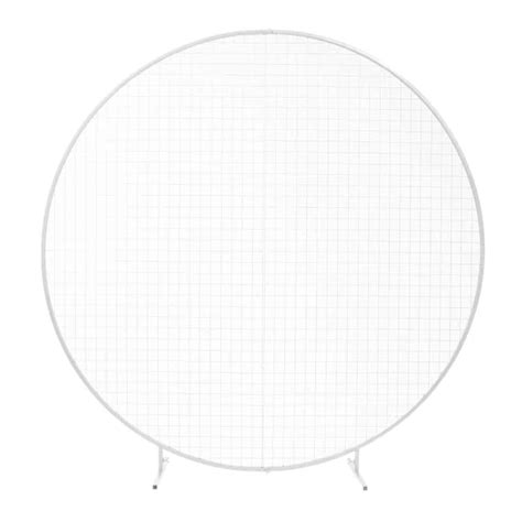 Grid Circle Backdrop White Event Space Event Venue Banquet Hall