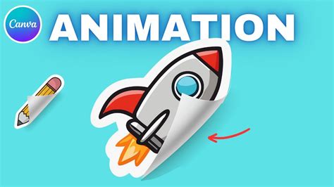 How To Animate Sticker In Canva Easy Animation Canva Beginner Youtube