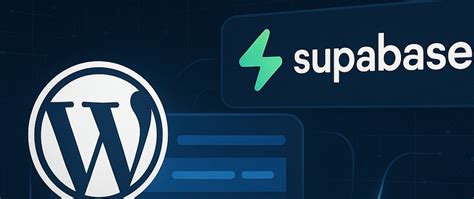 Supabase Wordpress Integration — Save Users Data Dev Community