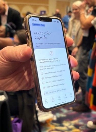 Ces 2024 Hands On With The At Home Nimble Manicure Robot Mashable