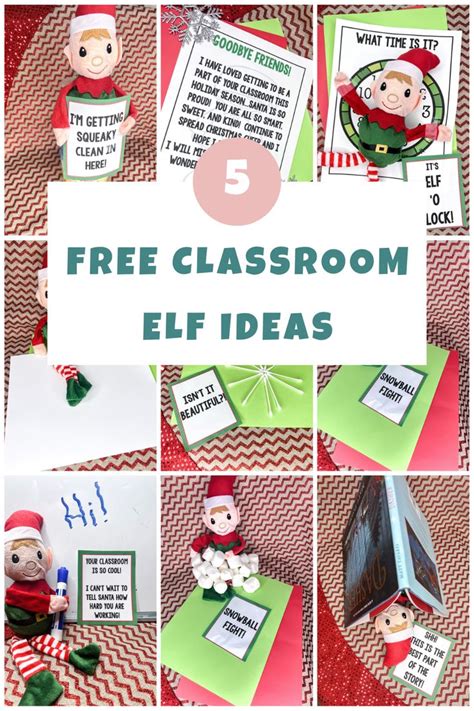 Easy Classroom Elf On The Shelf Ideas Elf Classroom Classroom Fun
