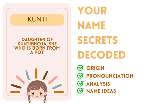 Kunti Hindu Girl Name Meaning And Pronunciation