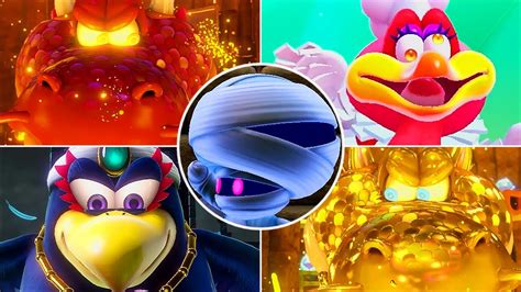 Captain Toad Treasure Tracker All Bosses Youtube