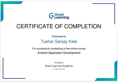 Tushar Kale On Linkedin Androidapps Developmentjourney Learningpath Greatlearningacademy