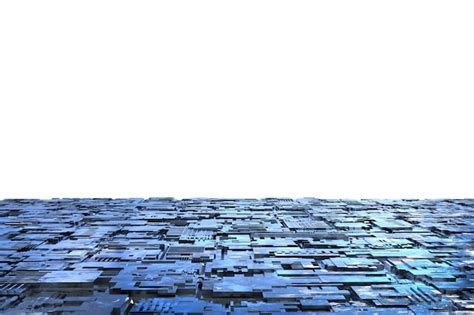 Premium Photo 3d Rendering Grunge Metal Floor On White Background