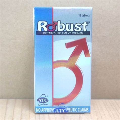 Robust Dietary Supplement 12pcs Tablets Lazada Ph