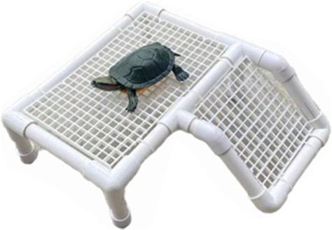 Standing Turtle Basking Platform Plastic Short Legs