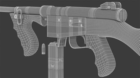 Ingram Model 6 Submachine Gun By Frezzy