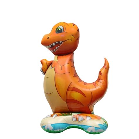 Balão De Alumínio Em Formato De Dinossauro Gigante Estacionário Omnific
