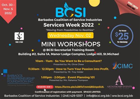 Services Week 2022 Bcsi