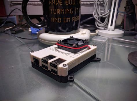 Raspberry Pi 4 Pi 3 Pi 2 Case With Vents 40mm Or 30mm Fan 3d Printer Model Download Free Stl