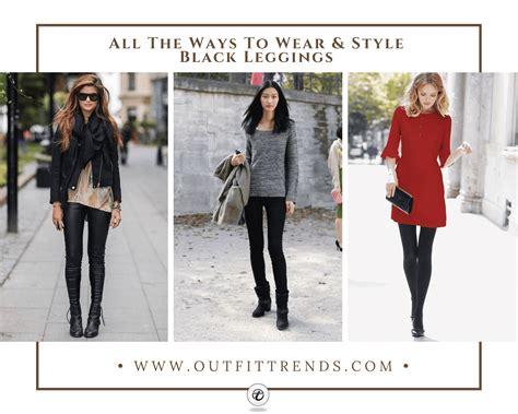 How To Wear Black Leggings 24 Outfit Ideas
