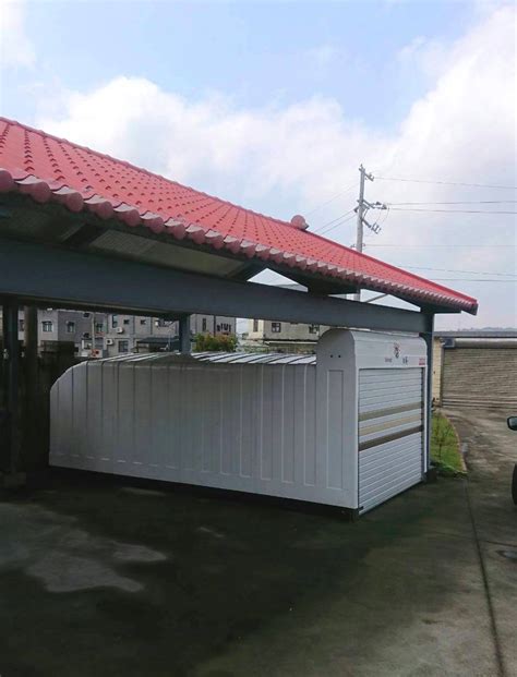 實績案例 車棚內的車庫 向陽創意組合車庫