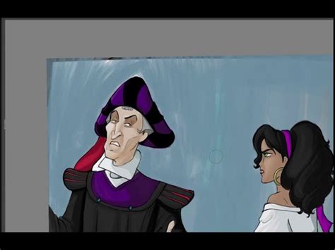 Esmeralda And Frollo Love