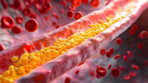 Hyperlipidemia Atherosclerotic Plaque High Cholesterol In Blood