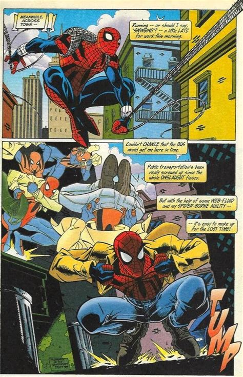 Pin By Benjamin Monka On Spider Man Spider Verse Comic Panels Amazing Spiderman Scarlet Spider