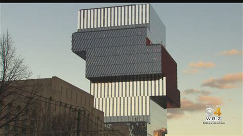 Grand Opening For Unique Looking Boston University Building Cbs Boston