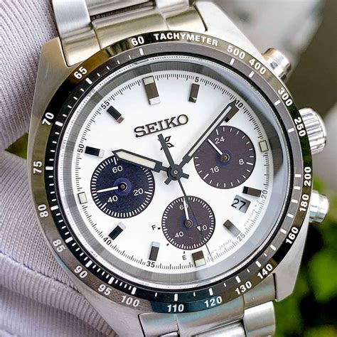 Seiko Solar Prospex Speedtimer Chronograph Ssc813 Ssc813p1 Used