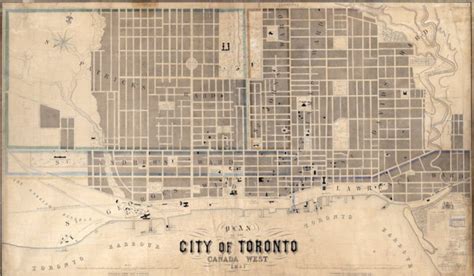 Curated Collection Of Vintage Toronto Maps