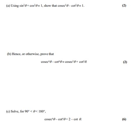 Common Maths Questions Trig Flashcards Quizlet