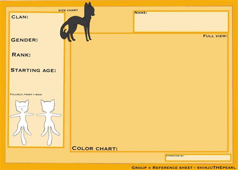 Tcotv Meadowclan Ref Sheet Read Description By Momma Shin On