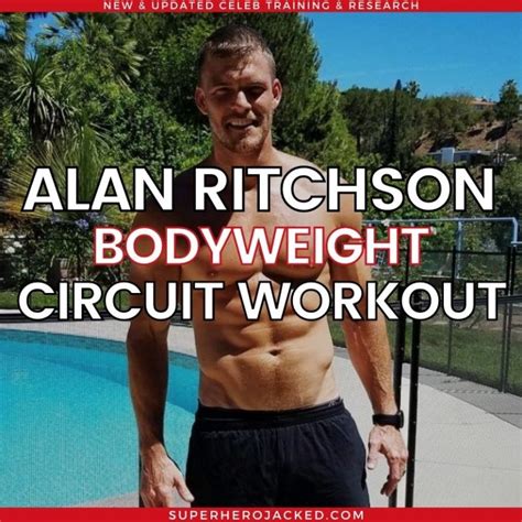 Alan Ritchson Bodyweight Circuit 30 Minute Amrap Superhero Jacked