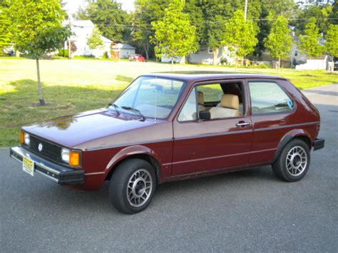 1984 Volkswagen Vw Rabbit 2 Door L Diesel Low Miles 80000 Classic