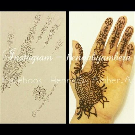 Drawing And Henna Tattoo