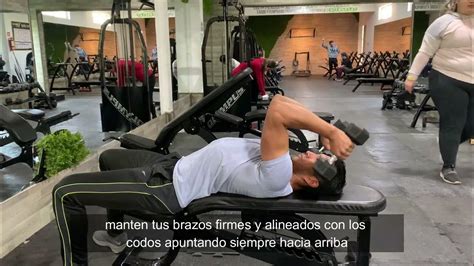 Press Frances Con Mancuernas Youtube